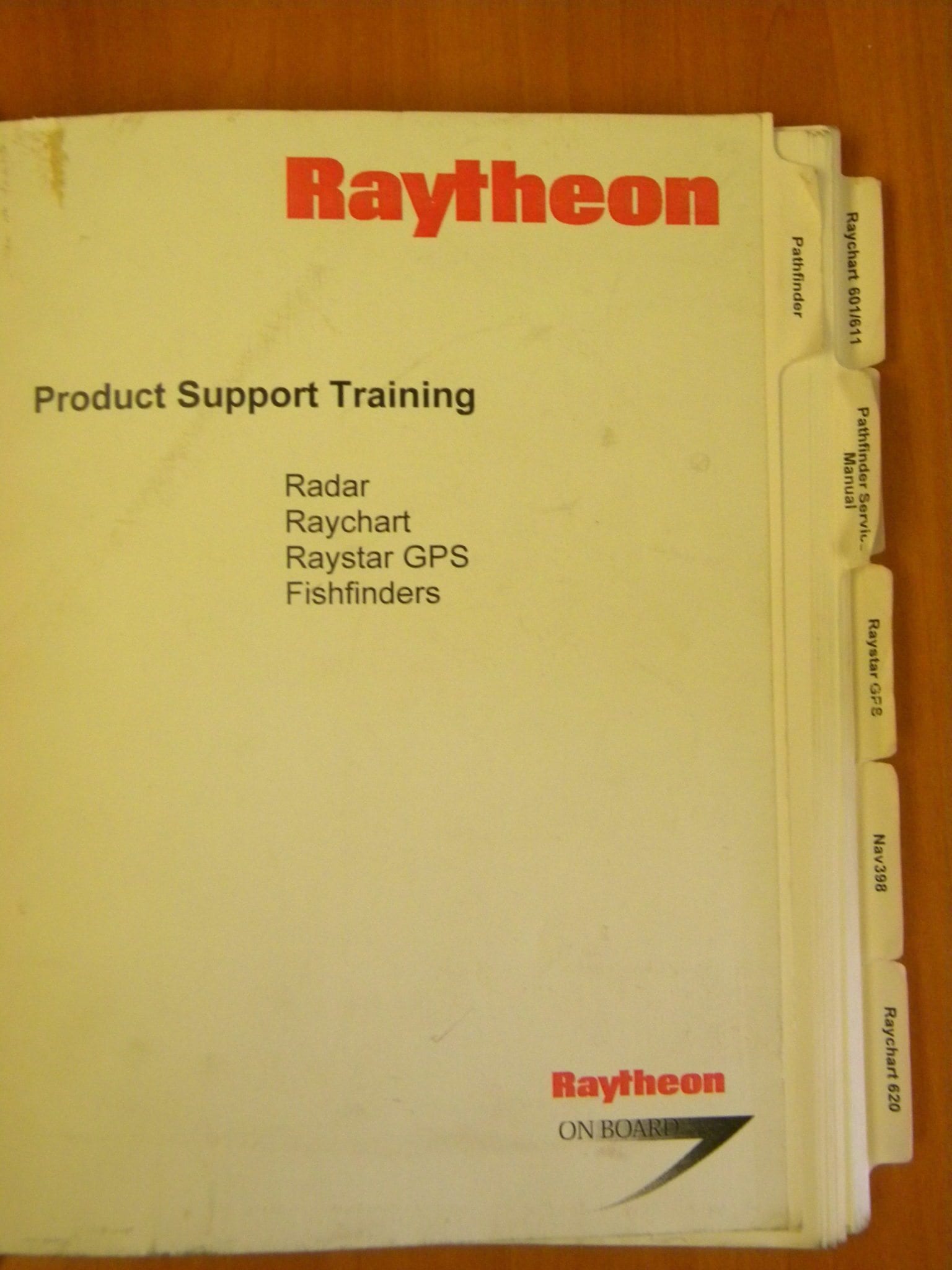 Raytheon Product Support Training Radar Raychart Raystar GPS ...
