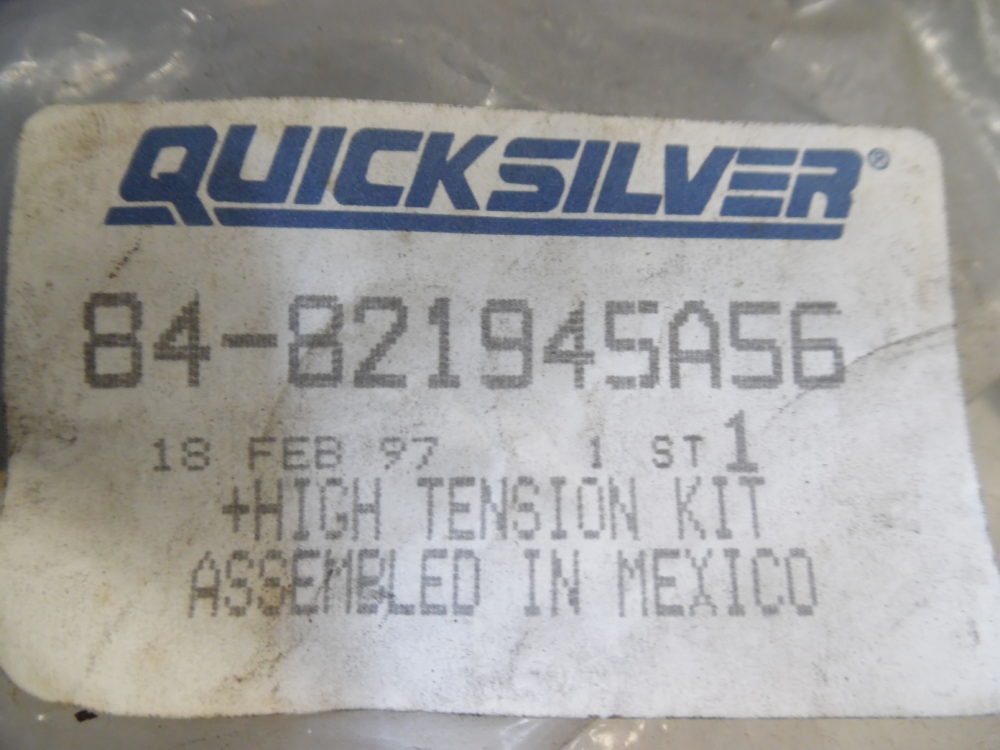 OEM Mercury Quicksilver *6 PIECE* 84-821945A56 Spark Plug Lead Wire Set ...