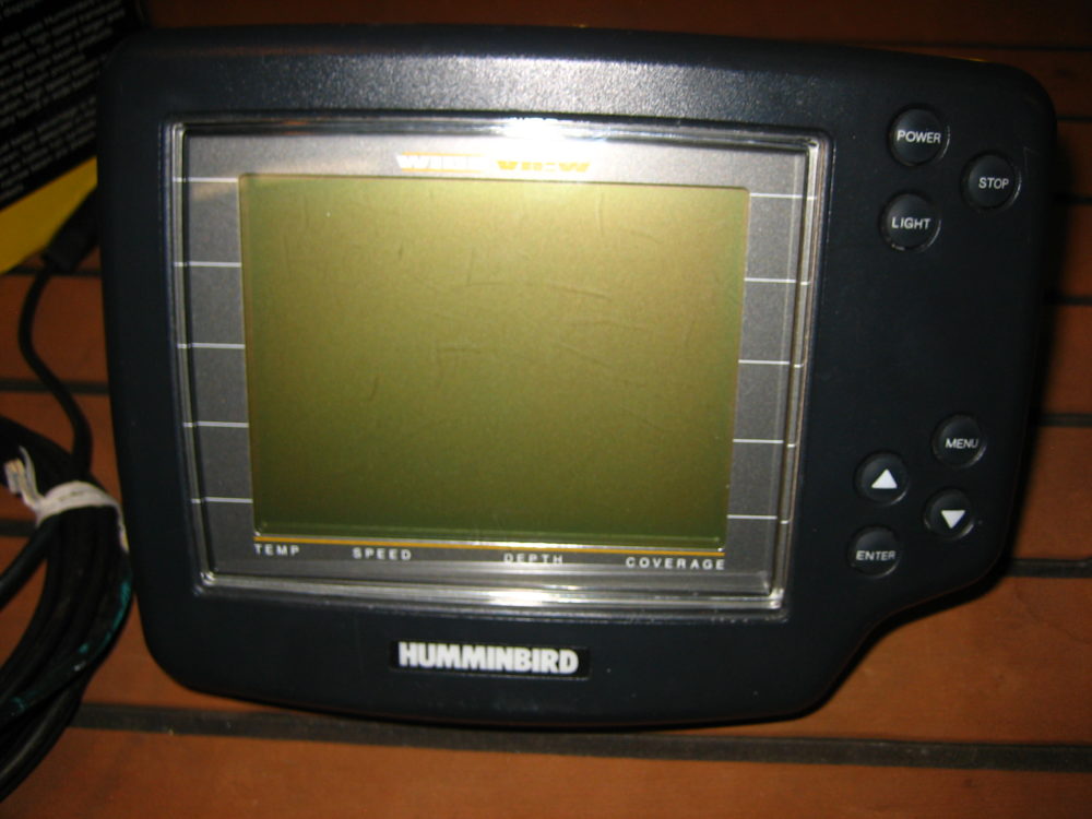 Humminbird Wide View Fishfinder Display - Excellent Condition w ...