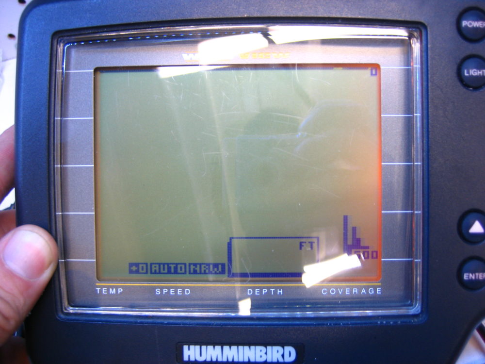 Humminbird Wide View Fishfinder Display - Excellent Condition w ...
