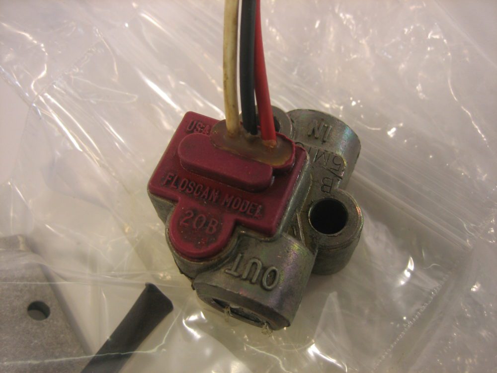 Floscan 20B Replacement Fuel Flow Sensor with 1/4" NPT Inlet/Outlet ...