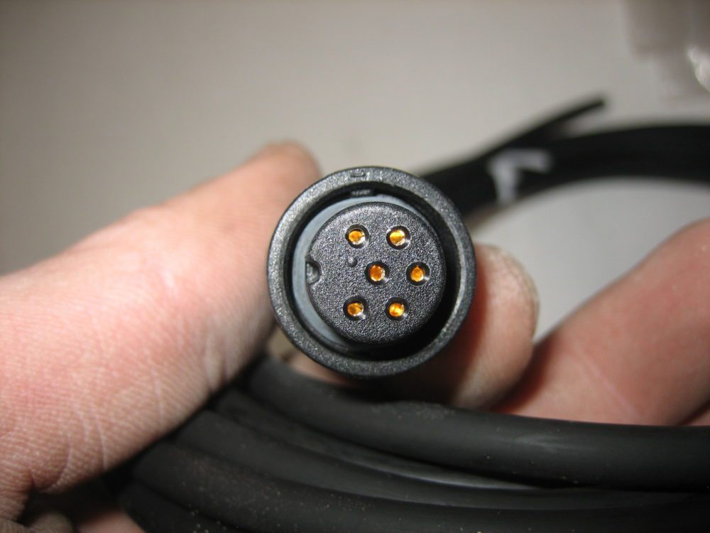 SIMRAD RA80/RA90 ACW-376-5m NMEA/Serial Interface Cable w/6 Pin ...