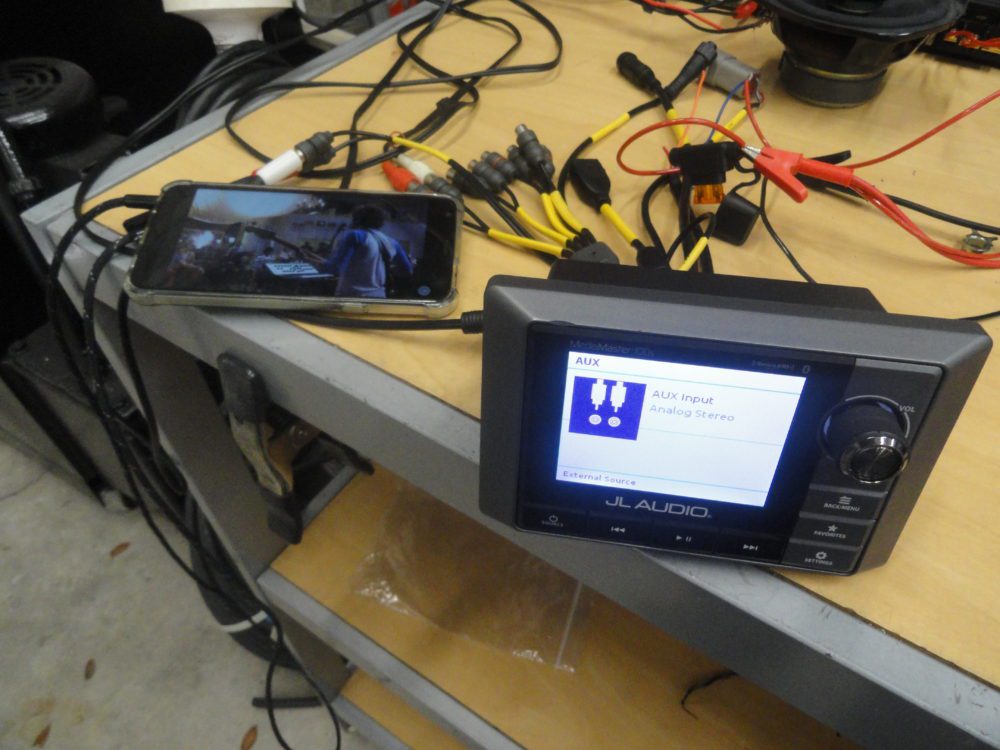 JL Audio MM100S Media Master 100s Marine FM/AM Bluetooth Radio - Max ...