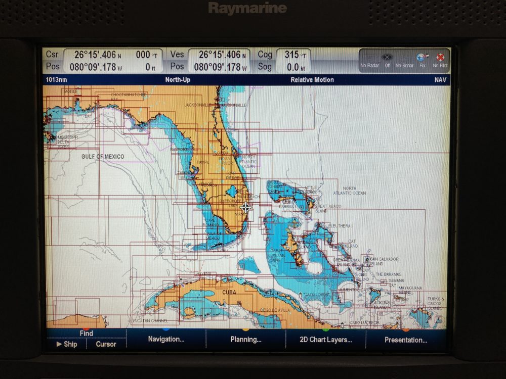 Raymarine M1500 Marine Monitor Display + Suncover - Tested Working ...