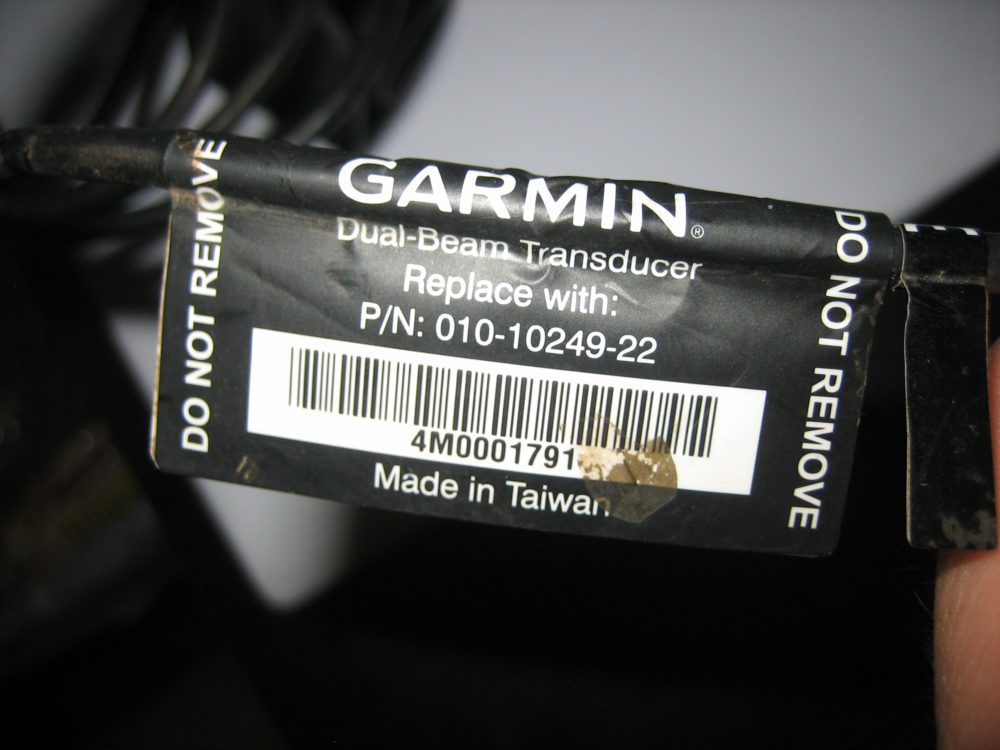 Garmin Dual-Beam Transducer 010-10249-22 w/Short 4 Pin Connector - Max ...