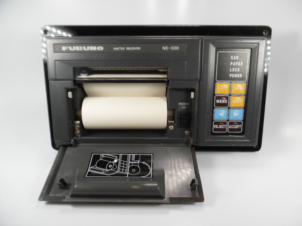 Furuno - NX-500 Navtex Receiver W/ Integral Printer - Power ON Test ...