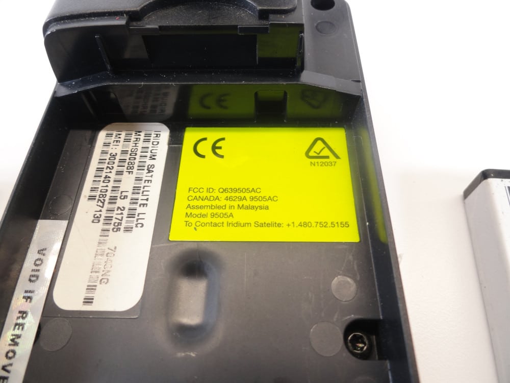 Iridium 9505A Satellite Phone w/ Pelican 1120 Case - TESTED! - Max ...