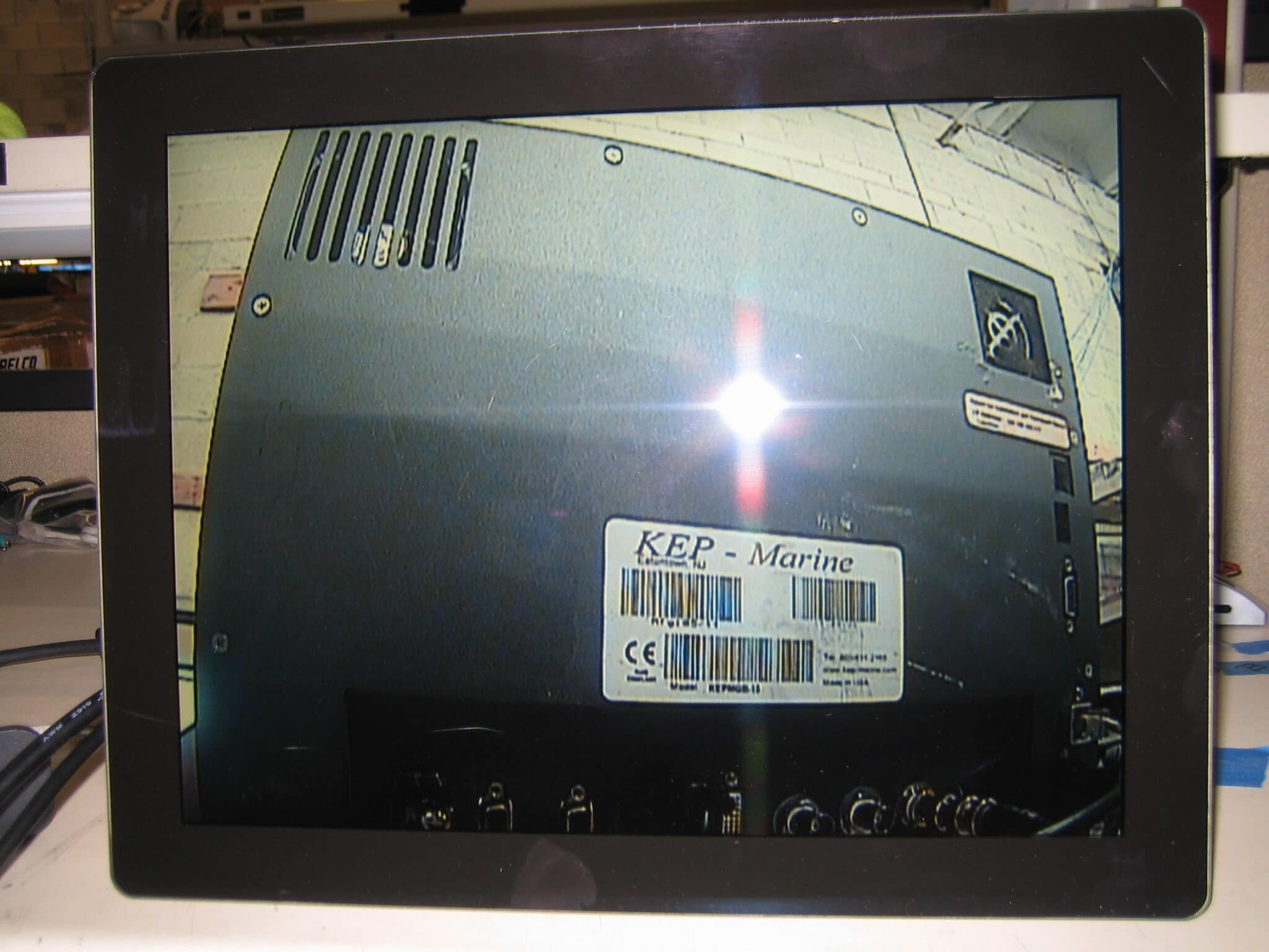 KEP MARINE KEPMGB-15 Glass Bridge Monitor w/ Cable* KEP Controller ...