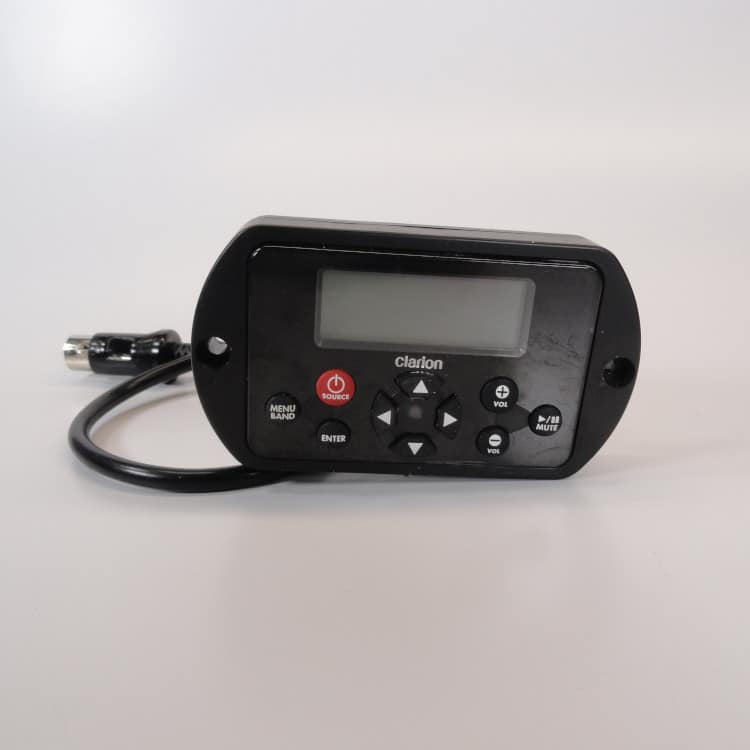 Clarion MW3 - Watertight Marine Radio Boat Stereo Wired Remote - TESTED ...