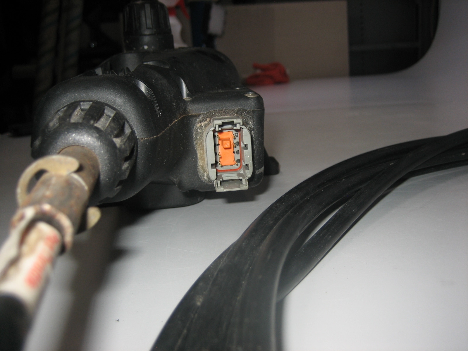 Teleflex Morse Throttle Actuator w/28' Cable AC64021 F/ i6000 Magicbus ...