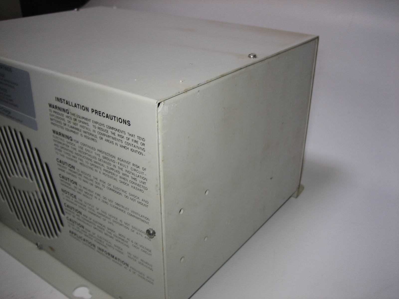 Xantrex Freedom 20 Inverter Charger PARTS/REPAIR No Inverter No Charger ...