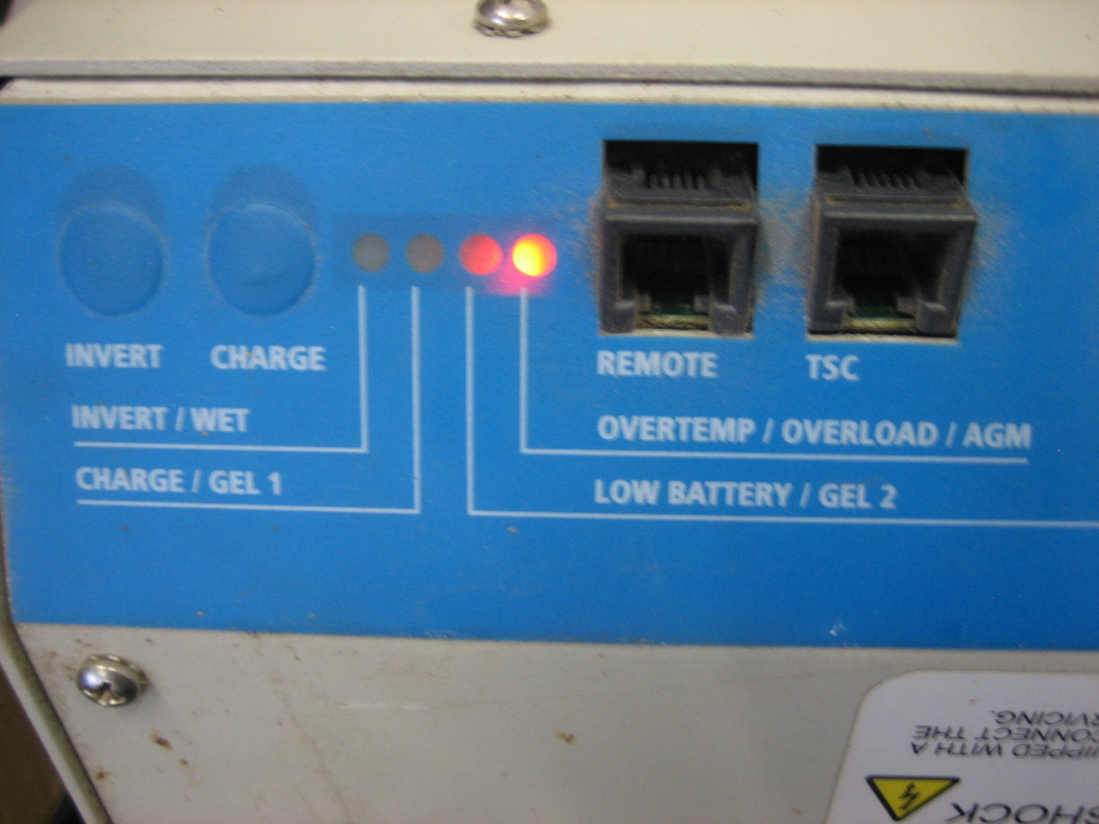 Xantrex Freedom 20 Inverter Charger PARTS/REPAIR No Inverter No Charger ...