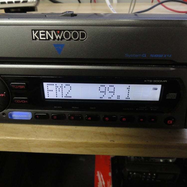 Kenwood KTS-300MR - Marine Sirius XM Ready AM/FM Radio MP3 CD Head unit ...