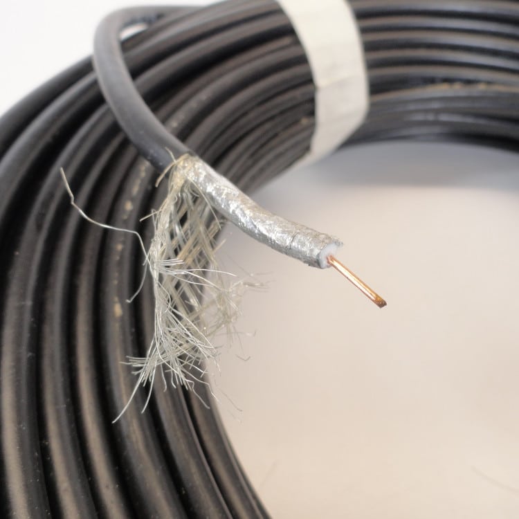 Carol RG-6/U RG6U RG6/U Coax Cable Shielded Copper Core 75 Ohm Made In ...