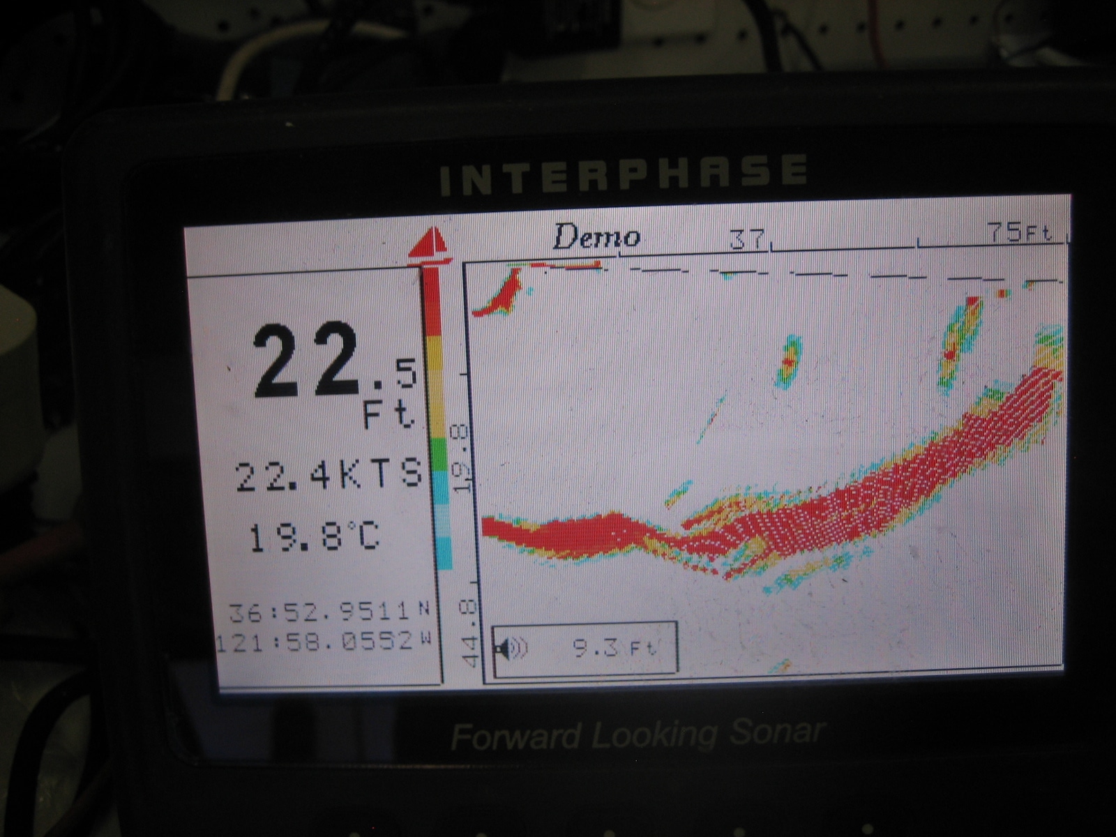 Interphase iScan V90 Color Sonar DISPLAY UNIT ONLY - Working Condition ...