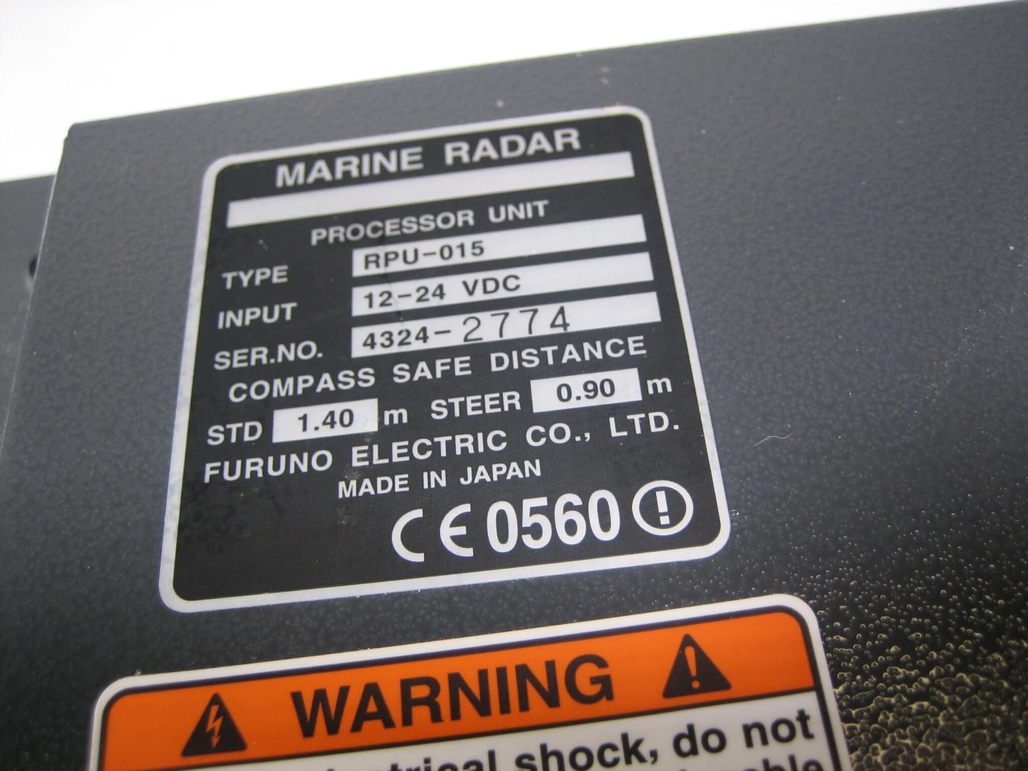 Furuno Navnet VX2 Black Box RPU-015 C-MAP Processor & Keypad - Tested ...