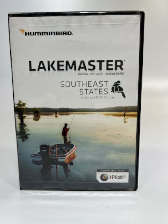Humminbird LAKEMASTER Southeast States Digital GPS Maps MSD/SD Chart ...