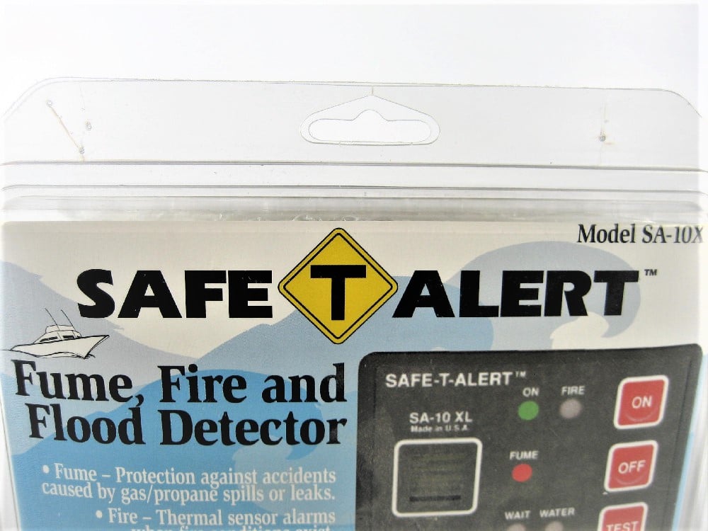 Safe T Alert Fume, Fire and Flood Detector - SA-10XL - Marine -New Old ...