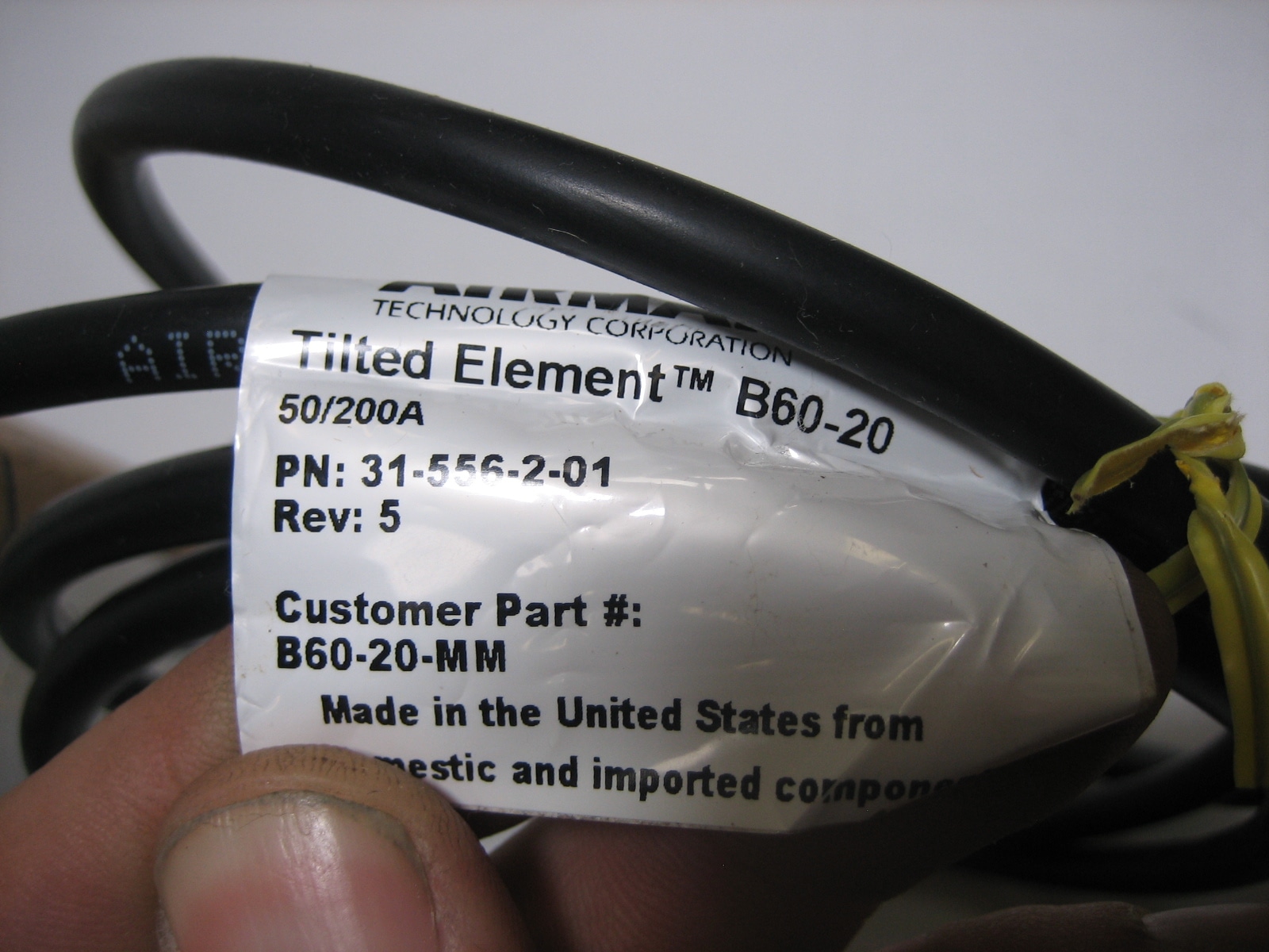 Furuno B60-20-10F 20° 10-pin Thru-Hull Transducer for DFF1 1871f TZT2 ...