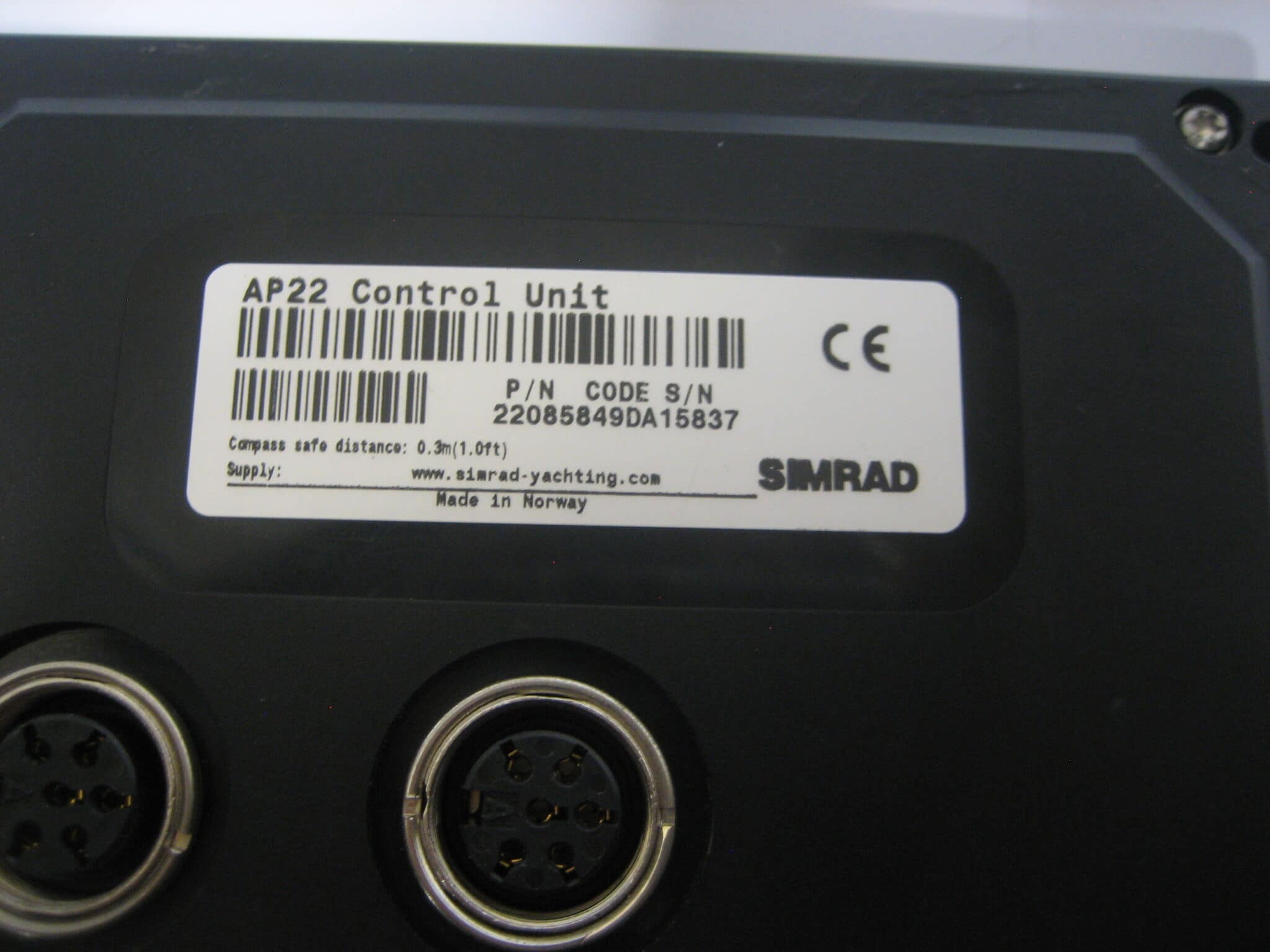 Simrad-AP22-Autopilot Control Head/Fully Tested/90-DAY WARRANTY - Max ...