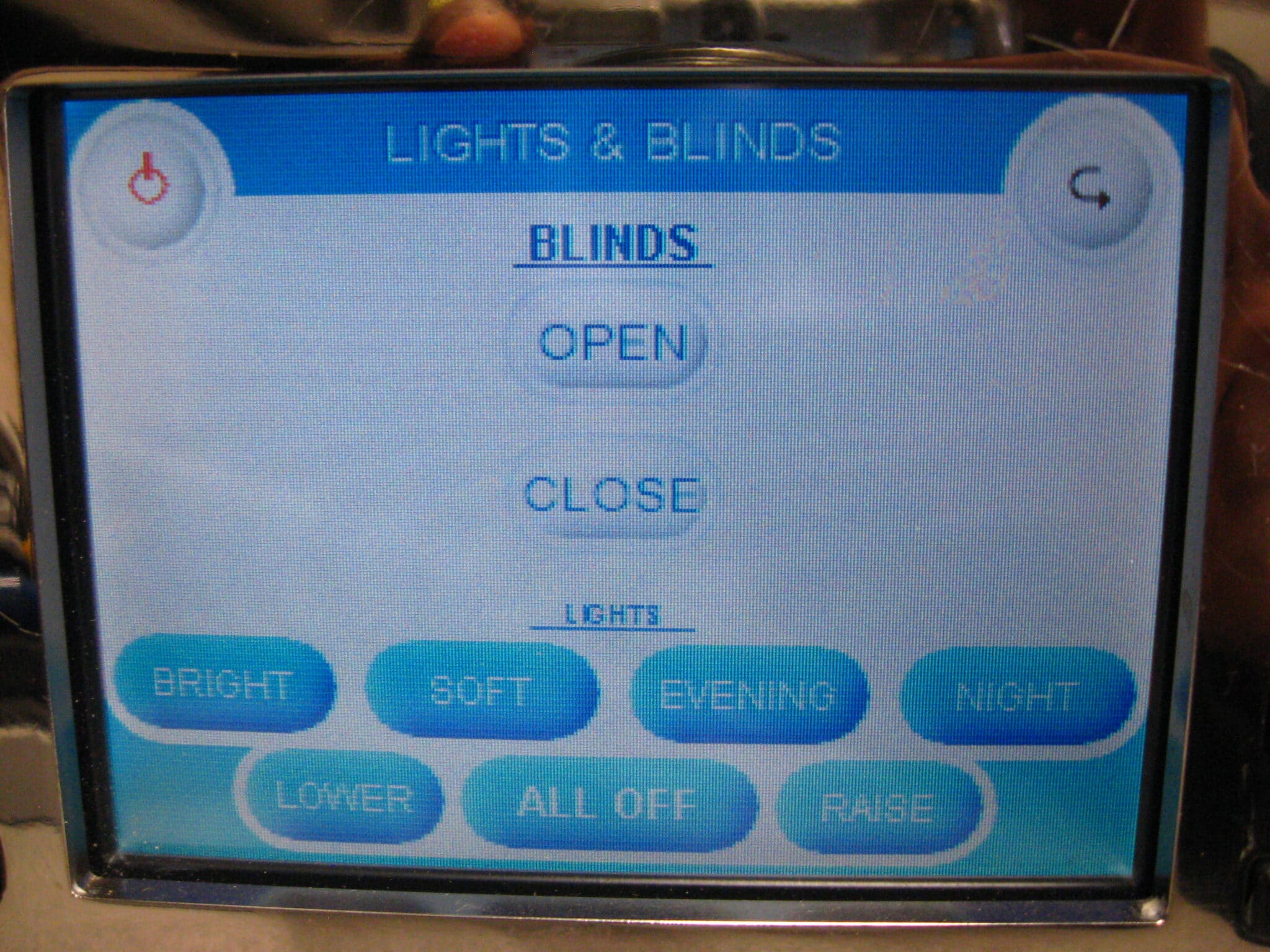 Crestron TPS-2000L In-Wall 5'' Touch Panel w/ Chrome Bezel * Free US ...