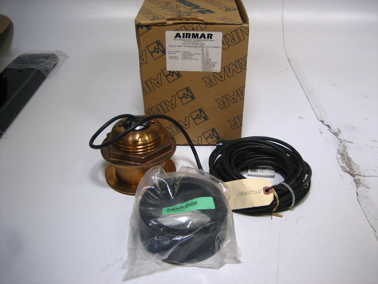 Airmar B164-20-10N 1000w Tilted Thru Hull Transducer For Northstar 491 ...