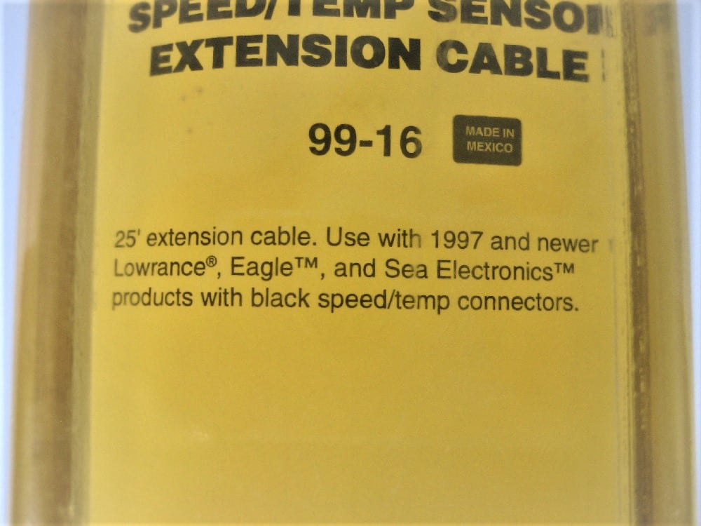 LEI – Speed/Temp Sensor Extension Cable – SX-25BK – 99-16 – New Old ...