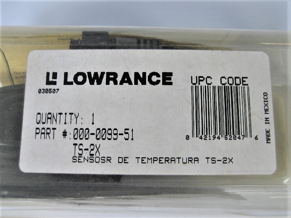 Lowrance/LEI – Temperature Sensor – TS-2X – 99-51 – New Old Stock ...