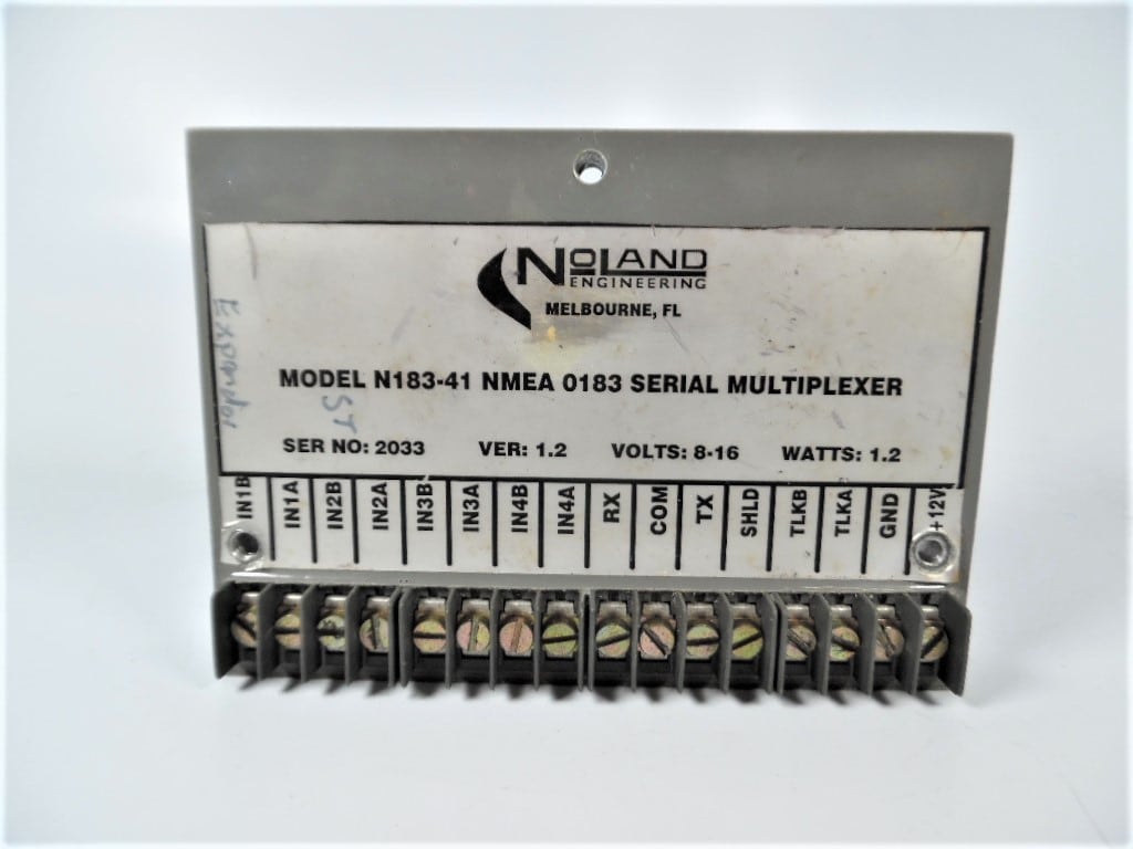 Noland Engineering - Model N183-41 NMEA 0183 Serial Multiplexer ...