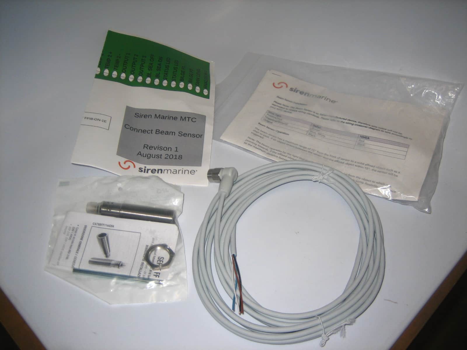 Siren Marine Beam Motion Sensor Kit - MTC Connect - *NEW* - Max Marine ...
