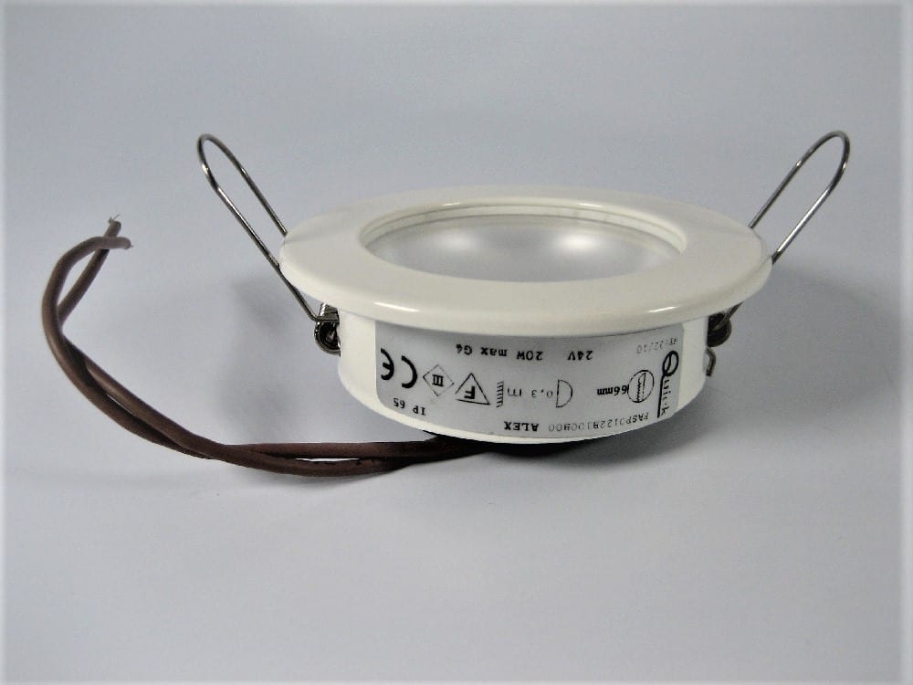 Quick Marine Lighting - ALEX Halogen Downlight 20w 24v - Used - Tested ...