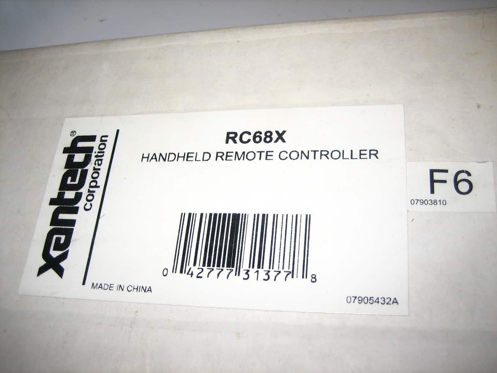 Xantrex RC68X Remote Controller Control Programmer - NEW IN BOX - Max ...