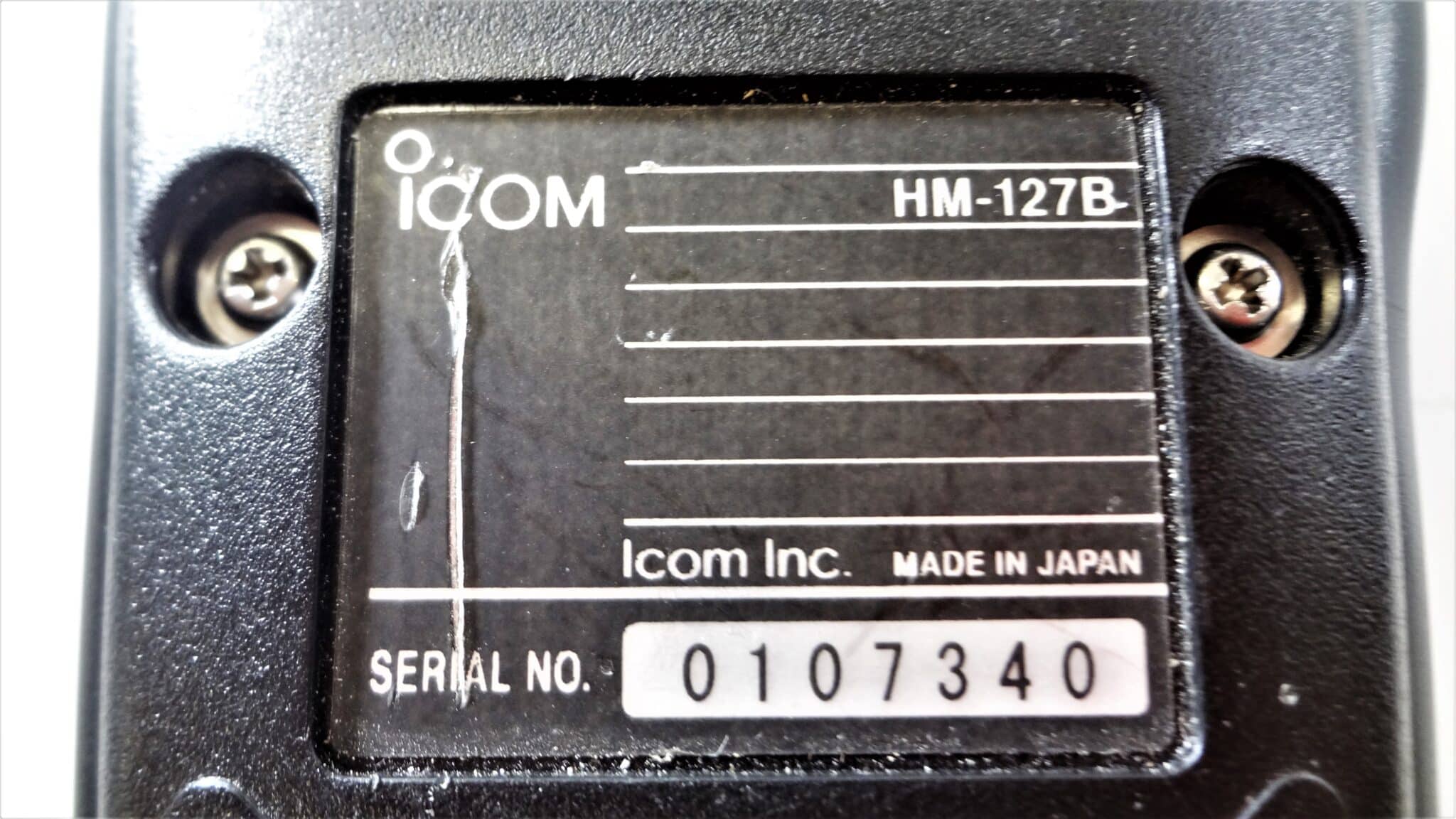 ICOM HM-127B Command Mic Rebuilt Cable f/ IC-M502 504 602 402 422 ...
