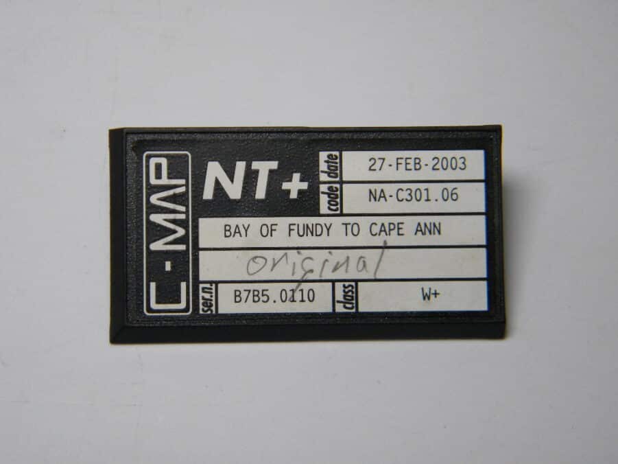 C-Map NT+ C-Card Format *BAY OF FUNDY - CAPE ANN* NA-C301.06 -Tested ...