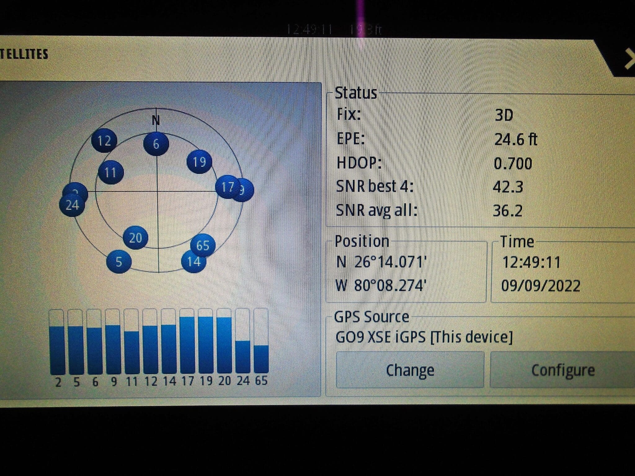 Simrad GO9 XSE MFD W/Mount & Suncover (Tested Good) 90 Day Warranty ...