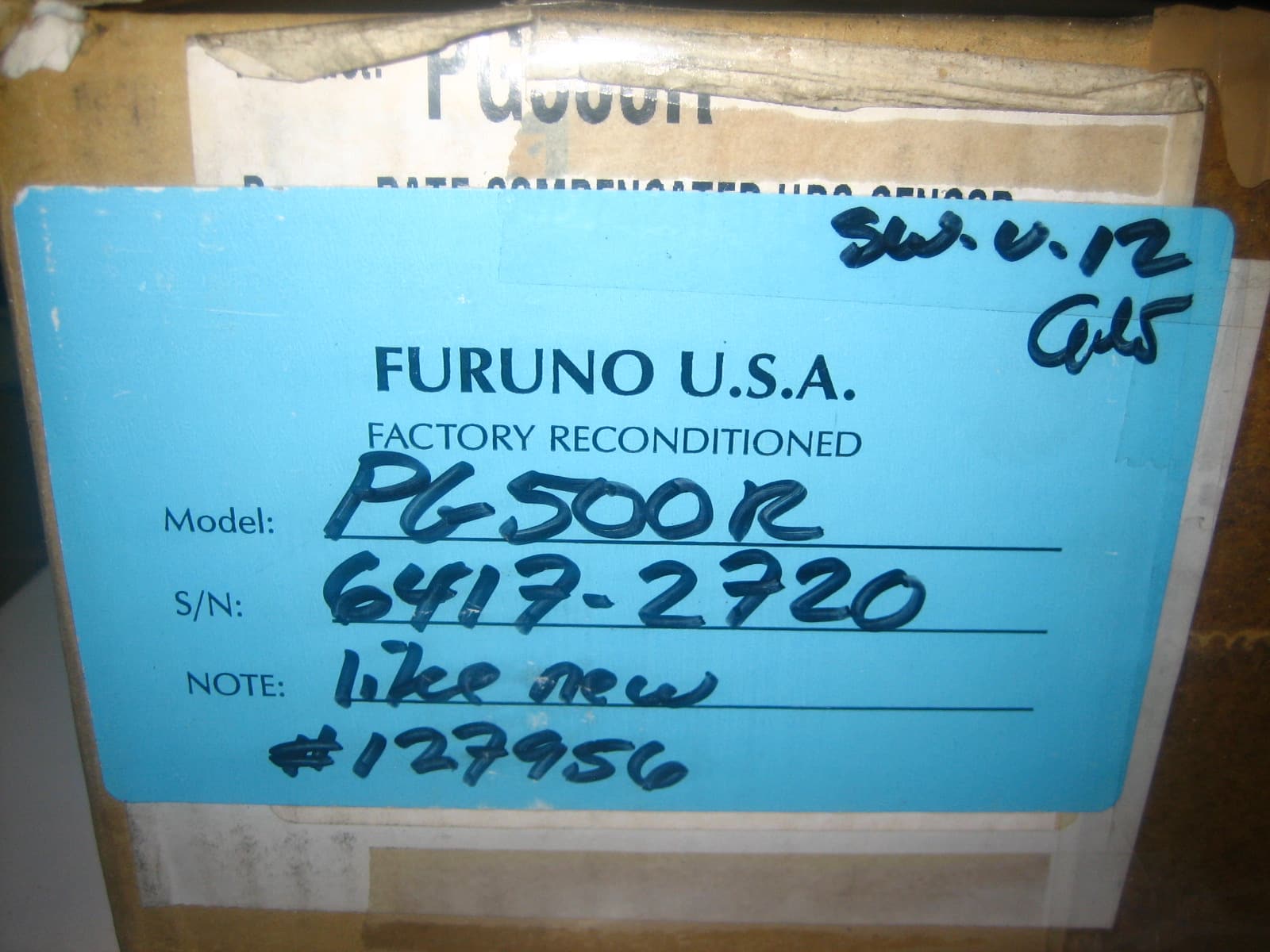 Furuno Electronic Compass Heading Sensor PG-500 - Furuno Blue Star ...