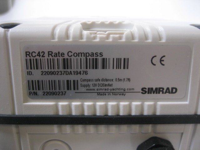 Simrad-RC42-Rate Compass/N2K-Simnet Heading Sensor/90-Day Warranty ...