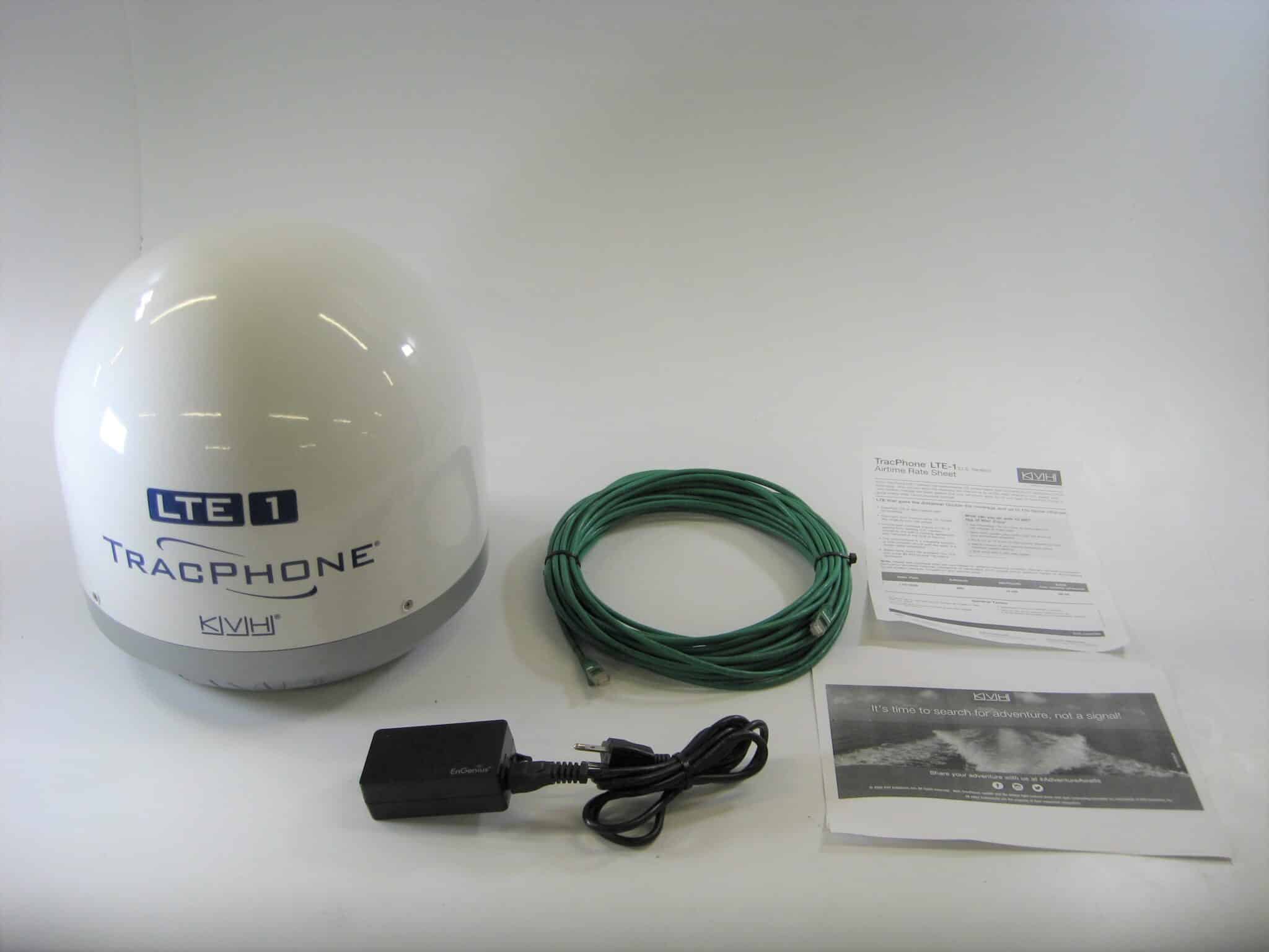 KVH TracPhone LTE-1 4G LTE Marine Grade System- US Cell Modem- Wi-fi ...