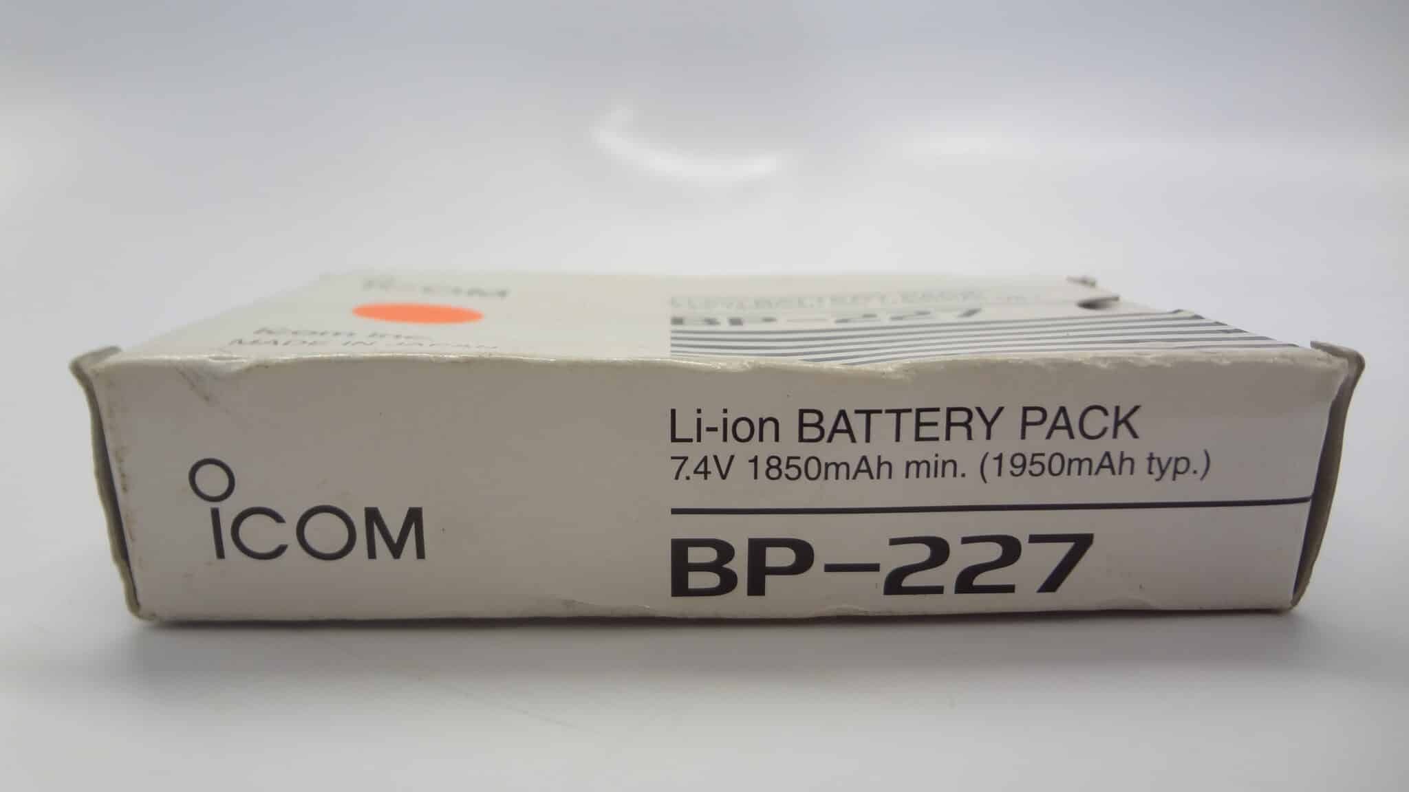 Icom Li-ion Battery Pack BP-227 For Handheld Icom VHF Radio Icom IC-M88 ...