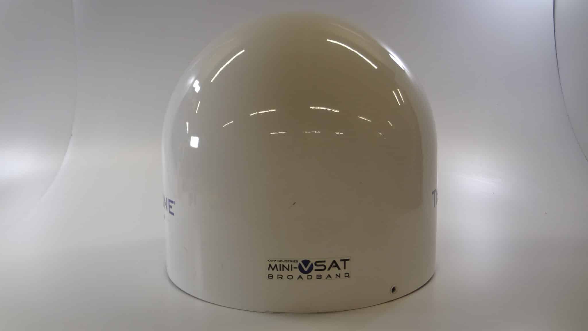 KVH 15" V30 Empty Dummy Dome For Tracphone VSAT Marine Satellite Excel ...