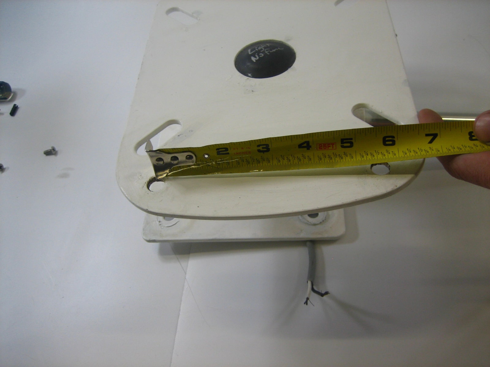 Radar Mount for Raymarine Garmin Furuno Domes with Light Bar Attachment ...