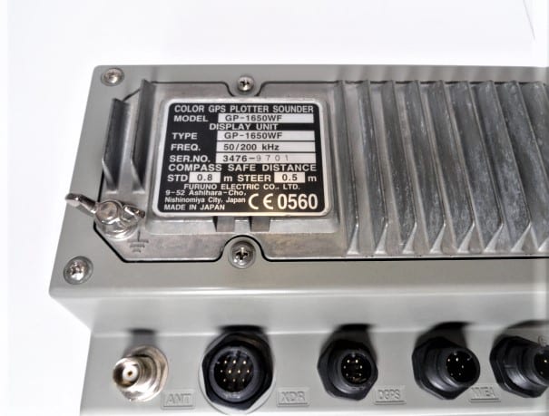 Furuno GP-1650WF GPS/ Chartplotter/ Sounder (Navionics) ~Tested w ...