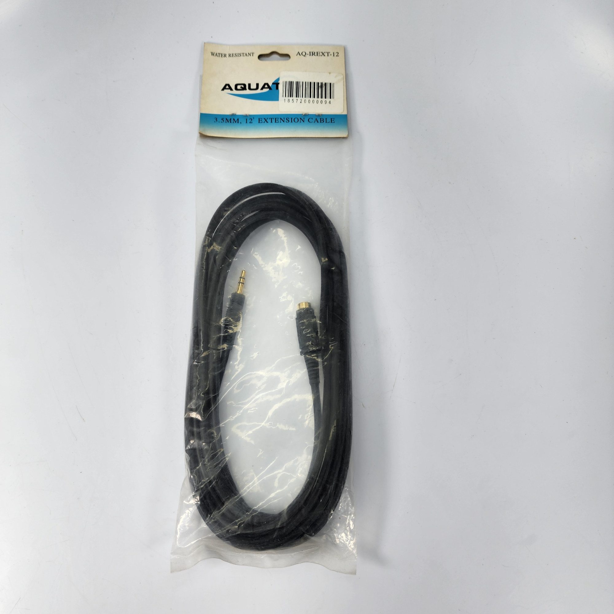 Aquatic AV AQ-IREXT-12 - 3.5mm 12-Foot Water Resistant Extension Cable ...