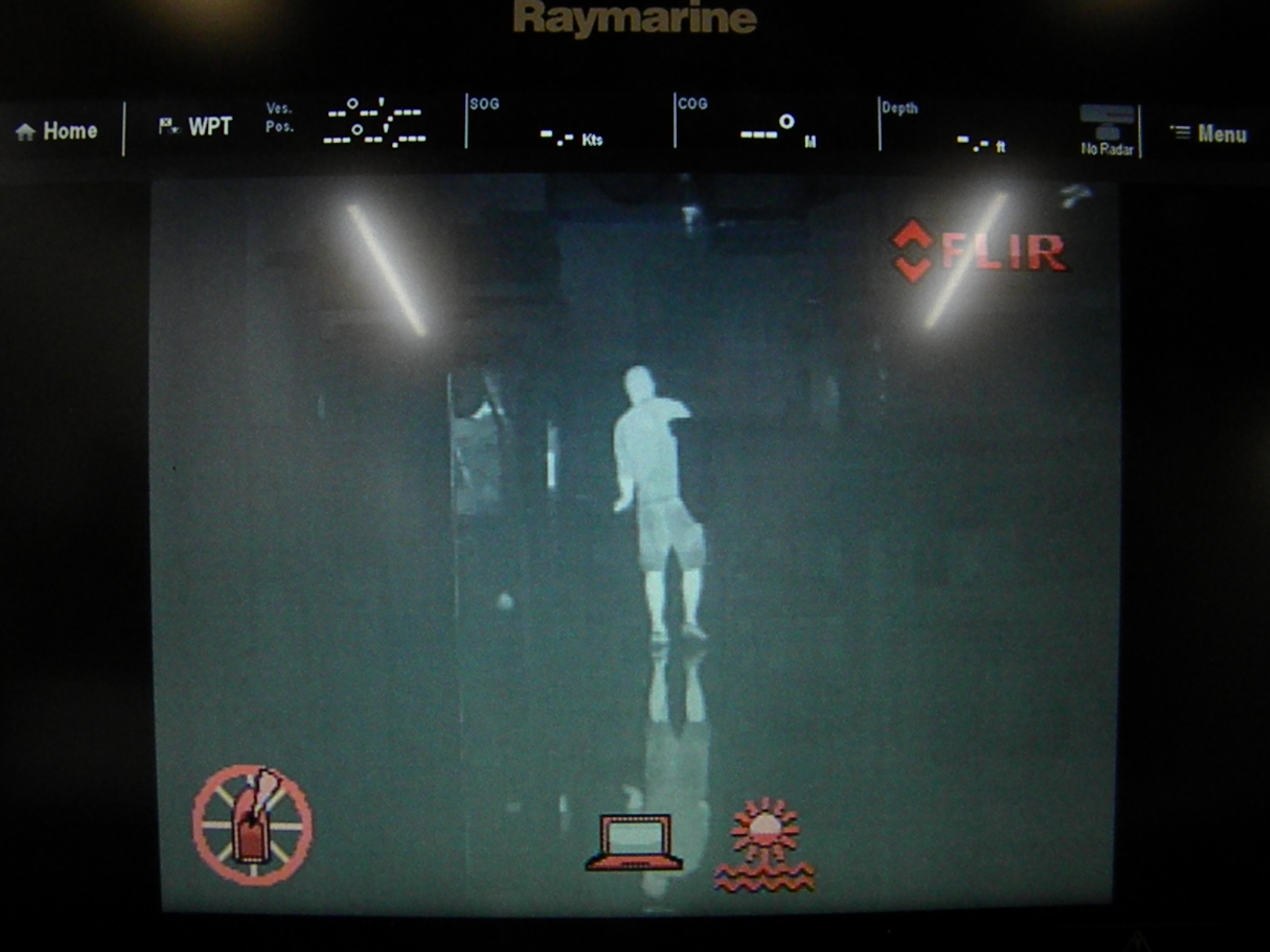 Raymarine T303 FLIR Marine Thermal Imaging Camera E32145R -Tested!- 90 ...