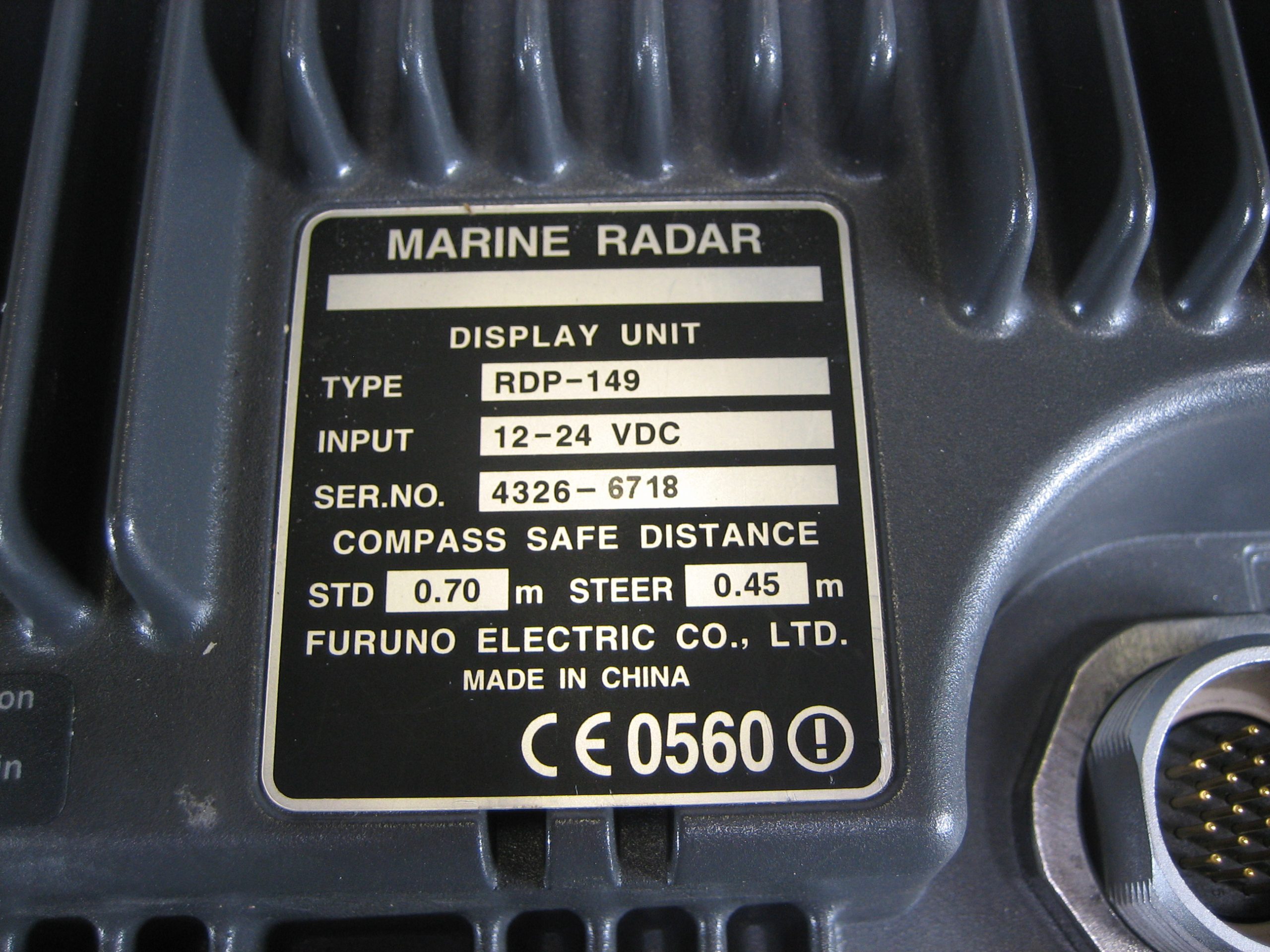 Furuno RDP-149 10.4" Navnet VX2 C-MAP Display - TESTED - Max Marine ...