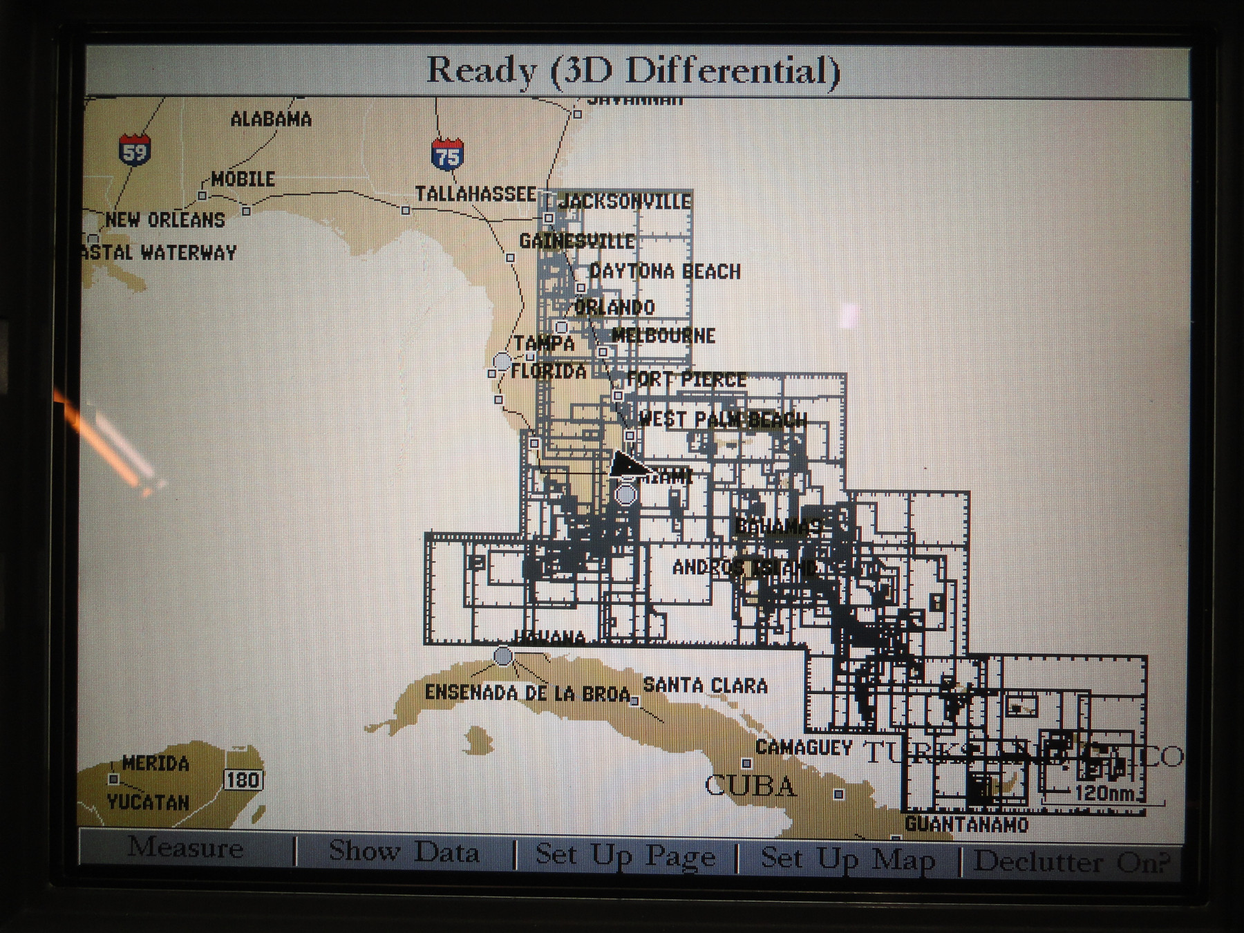 Garmin BlueChart Data Card-Florida to the Bahamas (MUS503L) JAN07 - Max ...