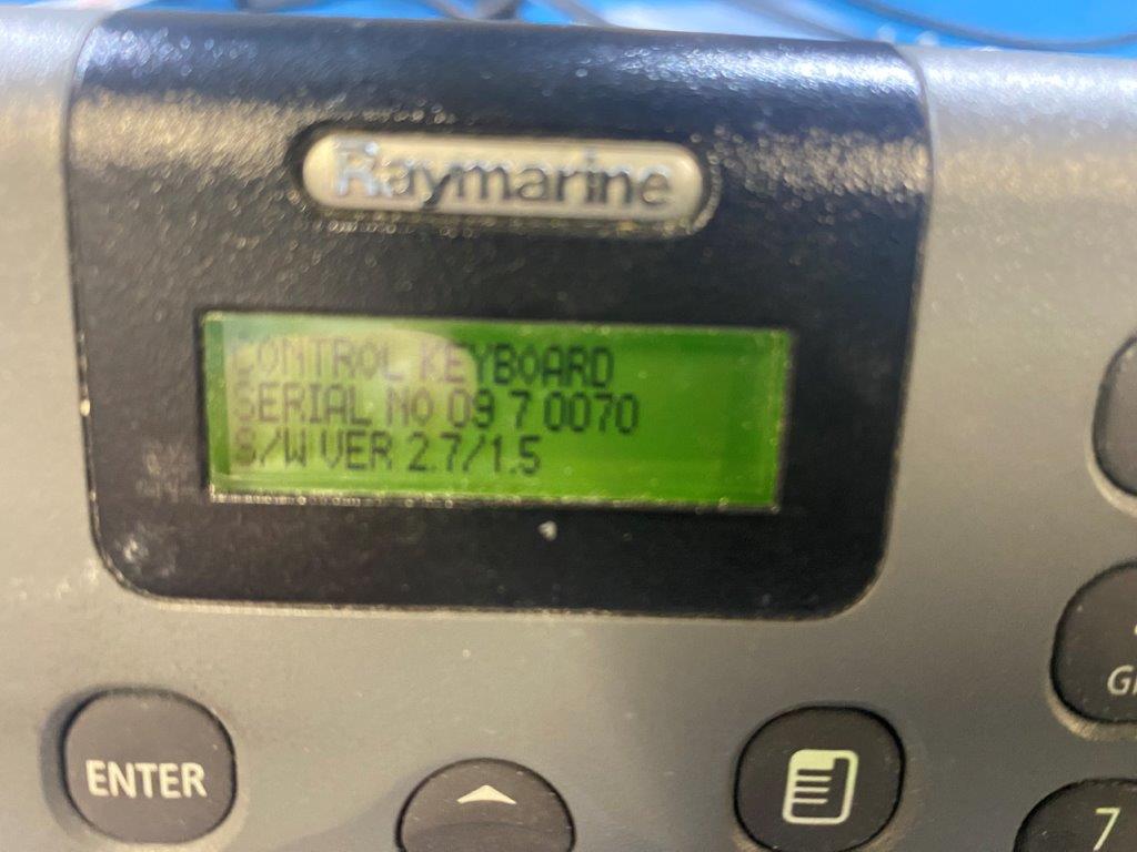Raymarine G-Series Command Center Keyboard ~ E02044 ~ Tested - 90 Day ...
