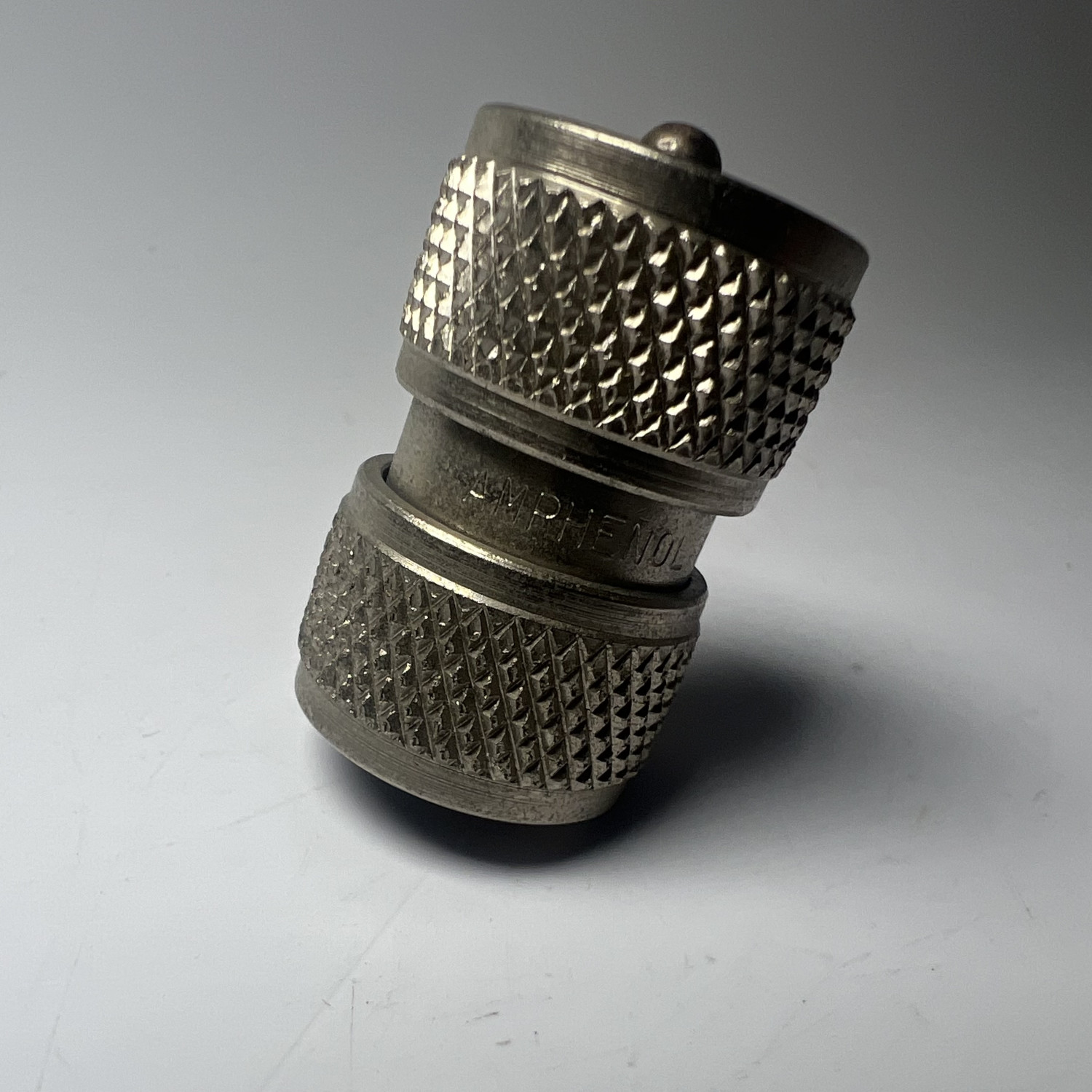 Amphenol 83-877 PL-259 UHF Male to Male Coupler RF Coax Connectors ...