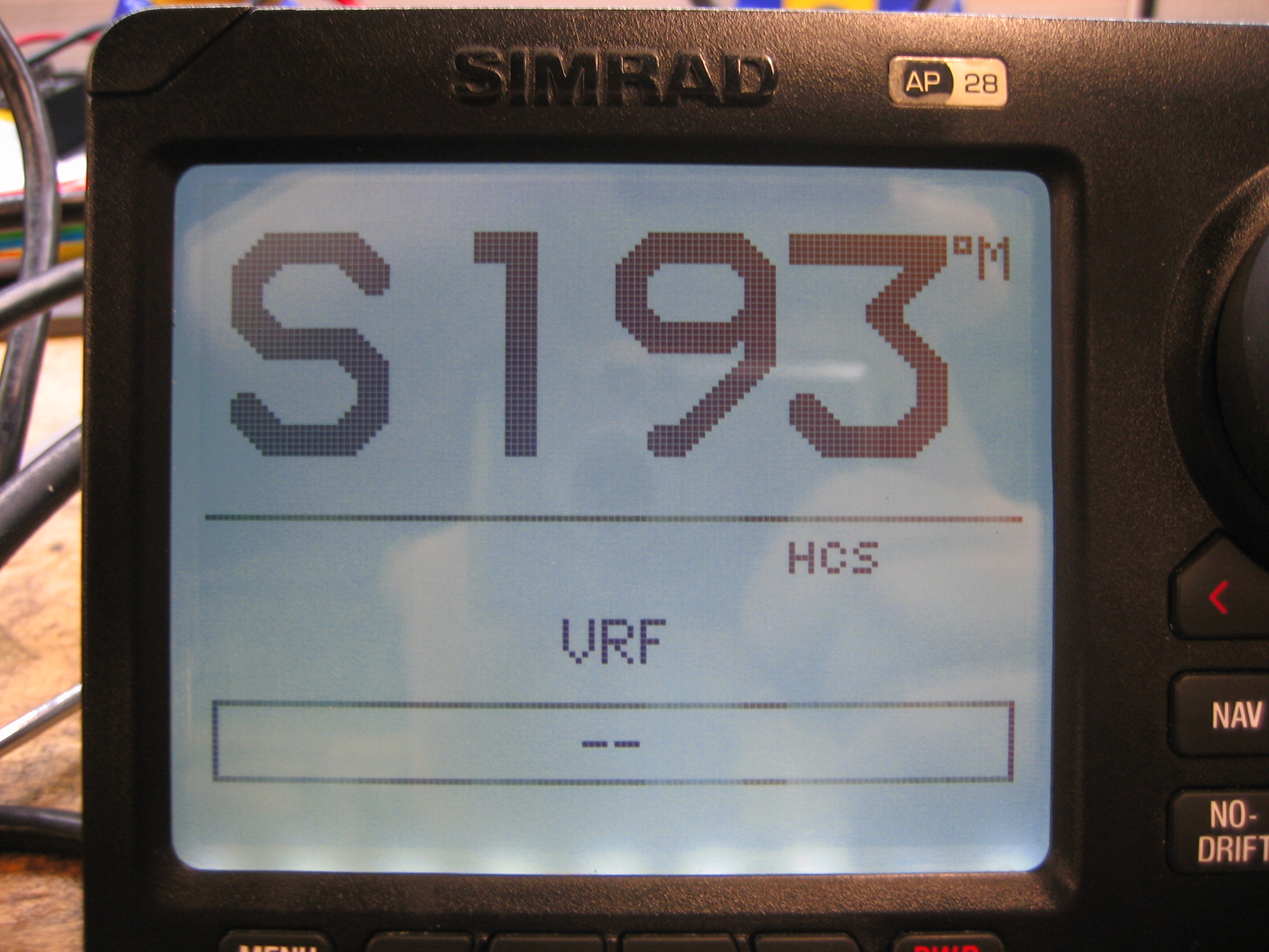 Simrad AP28 Autopilot Control Head 22096622/Fully Tested / Free ...