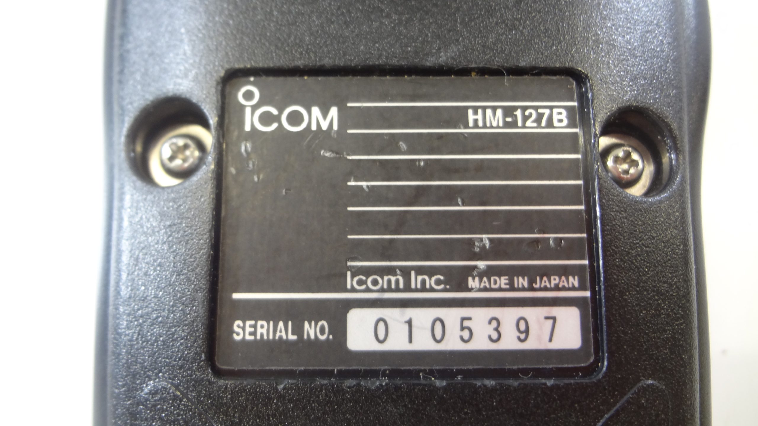 ICOM HM-127B Command Mic Rebuilt Cable f/ IC-M502 504 602 402 422 ...